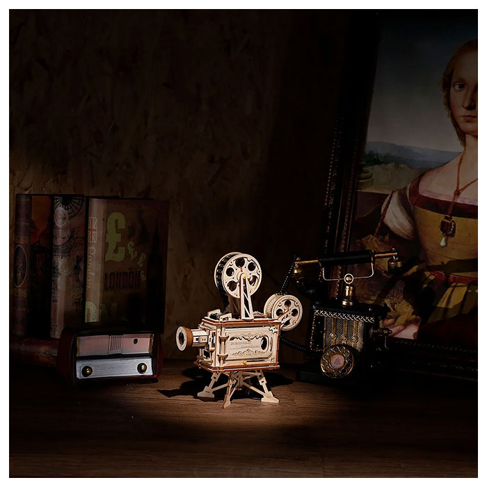 Vitascope Movie Projector 3D Wooden Puzzle – Tradeopia Corp.