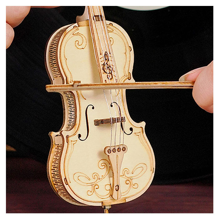 Rolife 3D Wooden Puzzles for Cello Musical Instrument Model DIY – Tradeopia Corp.