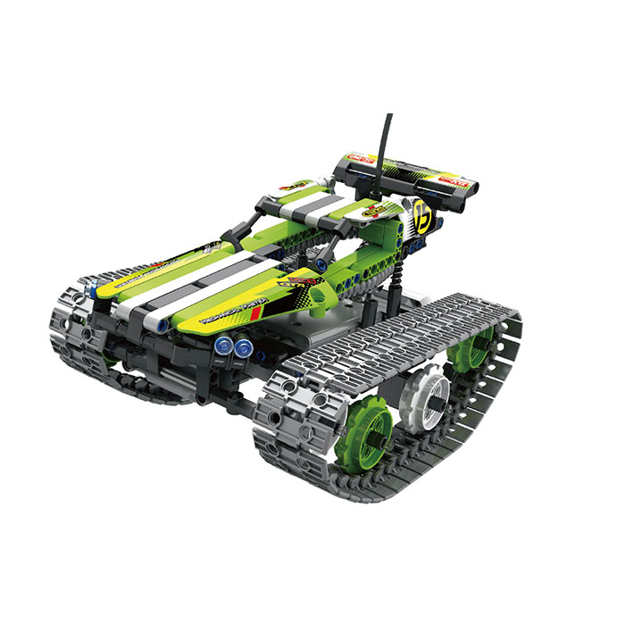 Remote Control Block Kit Building Blocks High Speed Stunt Car 3 In 1 ...