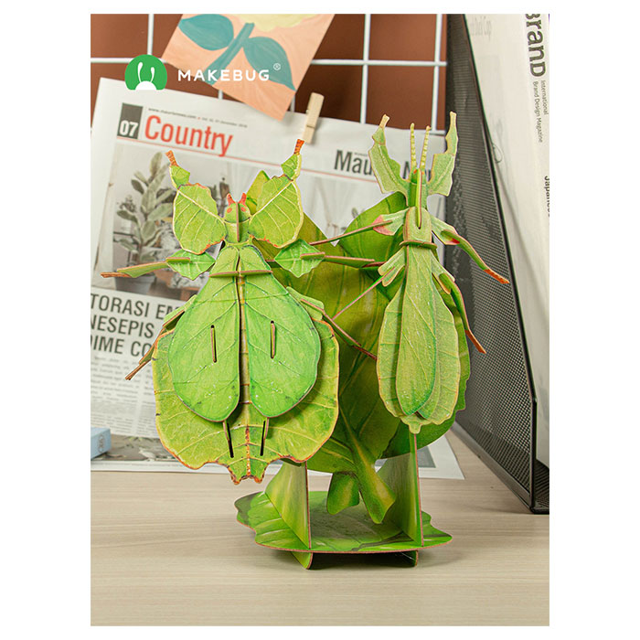 3D Puzzle Leaf Insect – 35 Pieces – Tradeopia Corp.