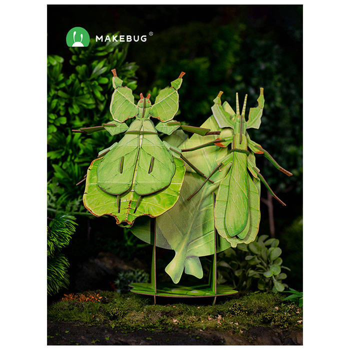 3D Puzzle Leaf Insect – 35 Pieces – Tradeopia Corp.