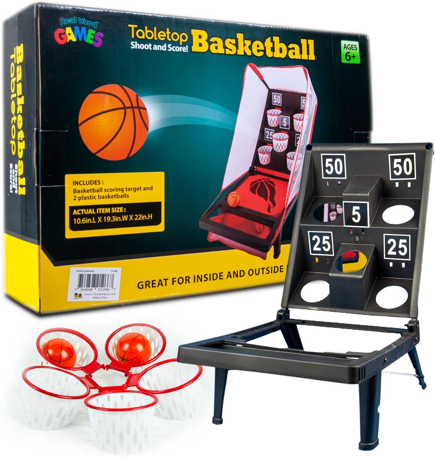 Basketball Tabletop Game Set - Shoot & Score! - Tradeopia Corp.