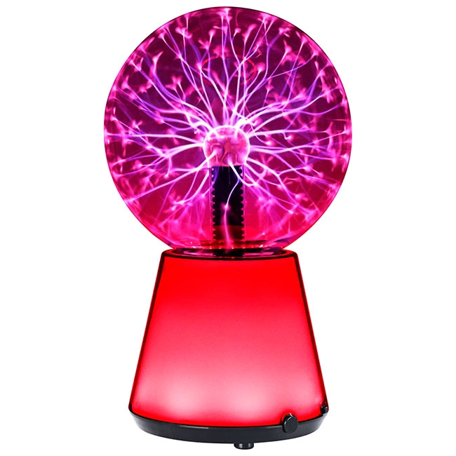 Interactive 6″ Plasma Ball with RGB base – Tradeopia Corp.