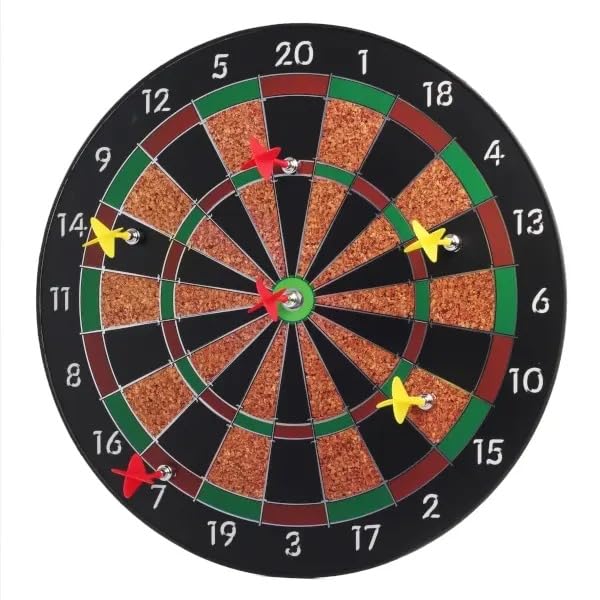 Magnetic Dart Game Set - Includes Dartboard with 6 Darts for Family Fun ...