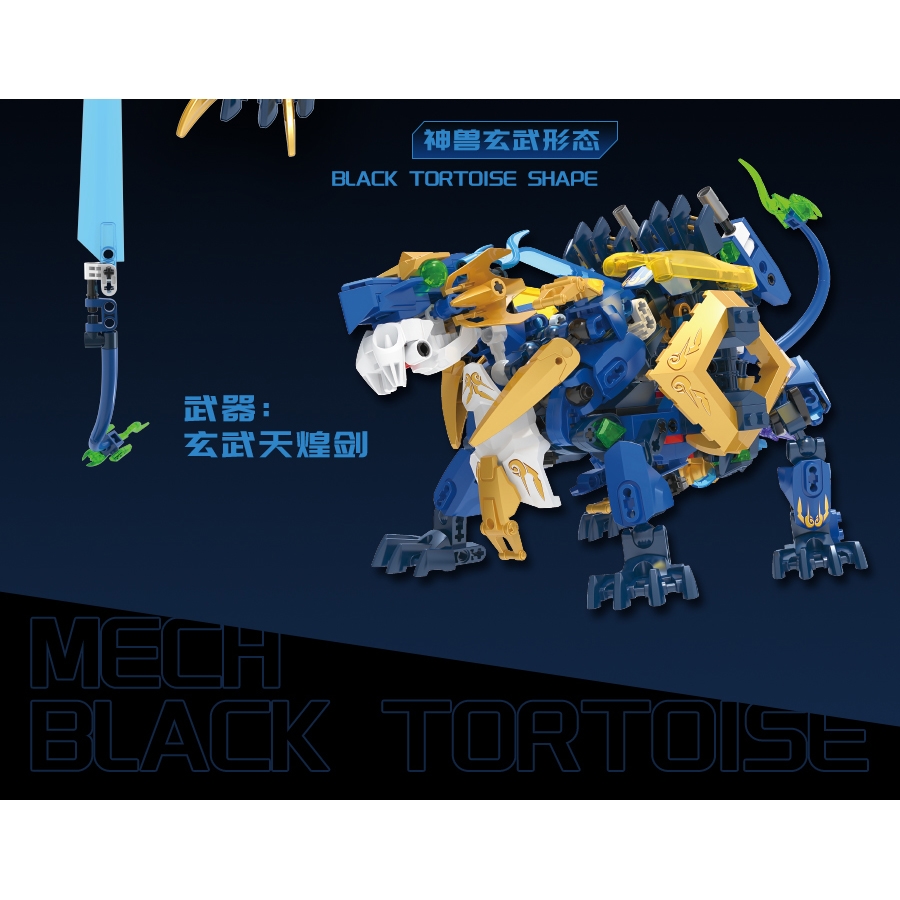 Mech Black Tortoise – Transformative Warrior and Beast – Tradeopia Corp.