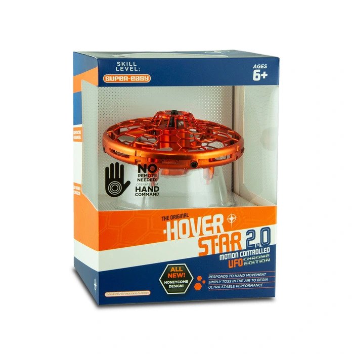 Original Hover Star 2.0 UFO Chrome Edition – Ultra-Stable, Motion ...